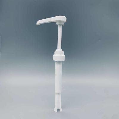 中国 白いプラスチック チョコレート サラダ シロップ ポンプ ディスペンサー10CC 28 400 販売のため