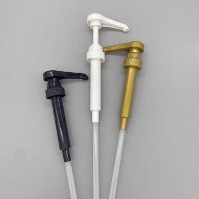 China ZUFUHRsiruppumpenfarbkundengerechte Milchhonig-Fruchtsaftpumpe UK10 28-400 PP/PE 8ML Plastik zu verkaufen