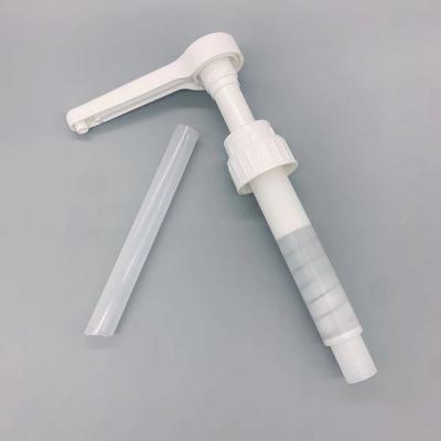 China 25ml gießen Soßen-Öl-Plastikflaschen-Zufuhr-Pumpe kundengebundene Ausbringungsmenge zu verkaufen