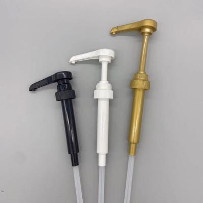 Китай Качество еды цветов пластикового насоса сиропа распределителя PE 5ML 8ML 10ML PP изготовленное на заказ продается