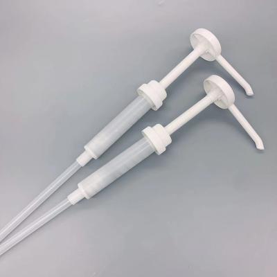 Cina Pompa di plastica 10ml Honey Dispenser Pump dello sciroppo della testa rotonda in vendita