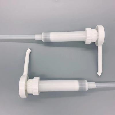 Cina Pompa di plastica 10ml Honey Dispenser Pump dello sciroppo della testa rotonda in vendita
