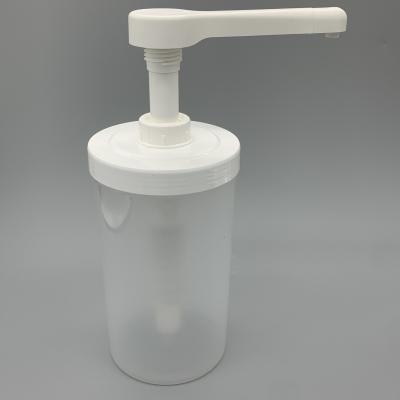 Cina pompa capa dell'inceppamento dello sciroppo del commestibile della stampa della pompa di plastica della bottiglia di 1L pp in vendita