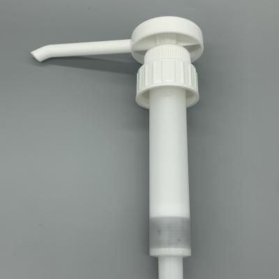 中国 白い食糧込み合いポンプ プラスチック コーヒー シロップのディストリビューター ポンプ30CC 25CC 販売のため