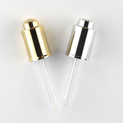 中国 陽極酸化されて点滴器ガラスを押すことは精製鉱物油のガラス液体の点滴器の接着剤の頭部を 販売のため