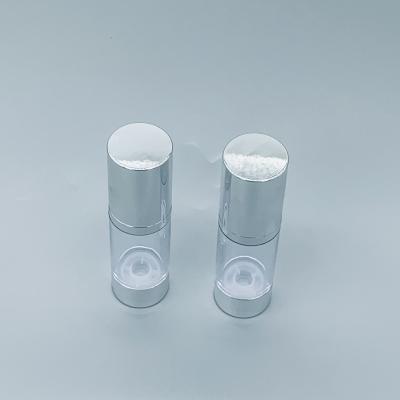 Cina La pompa senz'aria cosmetica di plastica trasparente imbottiglia 30cc in vendita