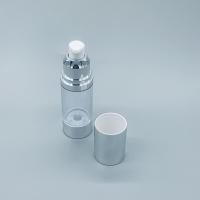 China Transparent Plastic Cosmetic Airless Pump Bottles 30cc for sale