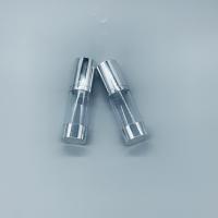China Transparent Plastic Cosmetic Airless Pump Bottles 30cc for sale