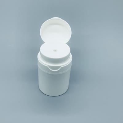 Cina Bottiglia senz'aria bianca della pompa della crema della lozione dei pp 30 ml 50 ml 100 ml 120 ml in vendita