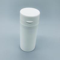 China Plastic White PP Airless Bottle For Cosmetic Packaging 50ml for sale
