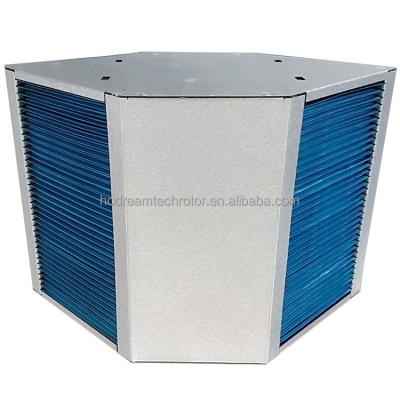 China High Temperature Counterflow 0.13mm Thick Aluminum Foils Heat Exchanger Design for sale