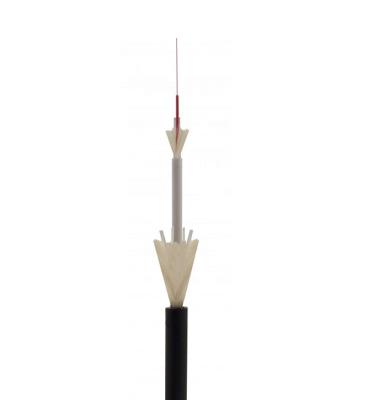 Cina FTTH 1 cavo a fibra ottica del centro 500m 5.0mm doppia guaina 4.6mm 6.0 G657A2 in vendita