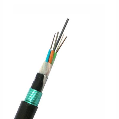 Cina GYTY53 direttamente ha sepolto il cavo a fibre ottiche all'aperto Undergroud 15.8MM 12F 24F in vendita