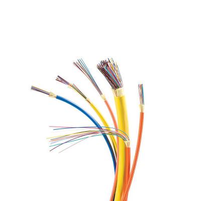 Cina Cavo di distribuzione ottico del pacco del cavo a fibre ottiche dell'interno del centro di GJFJV 24 10mm in vendita