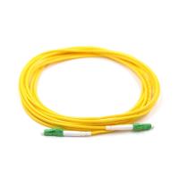 China G655 LC to LC Single Mode Fiber Patch Cable 0.2dB Insertion Loss 3m for sale