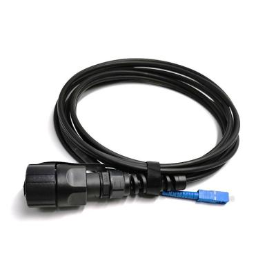 Cina Tipo scopo all'aperto FTTX di MPO ODVA del cavo di toppa multi 7mm RRH 5mm in vendita