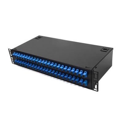 Cina scatola di fibra ottica di termine del quadro d'interconnessione di 48F 96F 3U per cavo a fibre ottiche 19