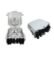 China 16 Core CTO ABS PLC Splitter Fiber Distribution Box IP65 for FTTH Drop Cable for sale