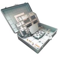 China Fiber Optic Splitter Box 48 Core UV Resistant ABS Termination Box IP66 for sale