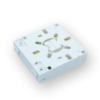 China FTTH Fiber Optic Termination Box 2 Port SC Adapter 86mm Wall Mounted Indoor for sale