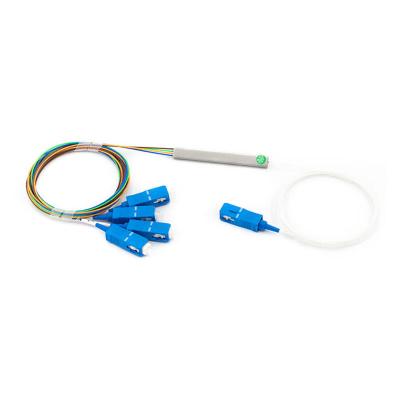 Cina perdita di inserzione bassa d'acciaio a fibra ottica dello Sc APC del separatore 1260NM 1650NM della metropolitana del PlC 1x16 in vendita