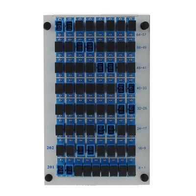 Cina Scatola di distribuzione modulare del separatore della fibra della scatola dei prodotti 1x16 Cassete di LGX FTTH RoHS in vendita