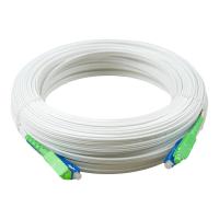 China Single Mode FTTH Indoor Flat Drop Patch Cord SC SC 2.0x3.0mm G657A2 for sale
