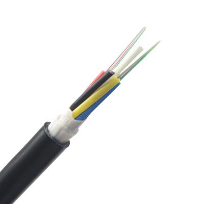 Cina guaina sotterranea del PE del cavo della singola metropolitana sciolta del rivestimento del cavo a fibre ottiche all'aperto di 250μM ADSS in vendita