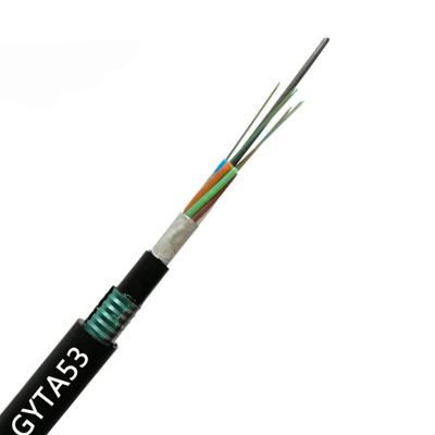 Cina Cavo a fibre ottiche sotterraneo misto diretto 250um di sepoltura GYTA53 in vendita