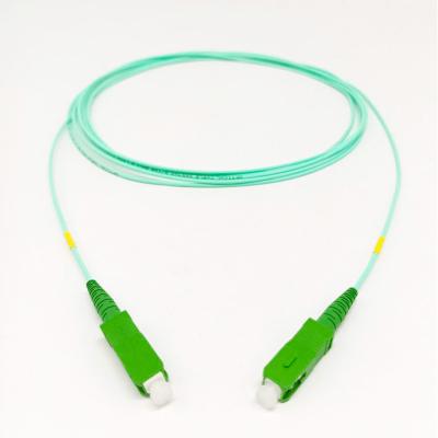 Cina Telecomunicazione monomodale di fibra ottica del cavo di toppa del cavo di toppa dello Sc APC G657A2 in vendita