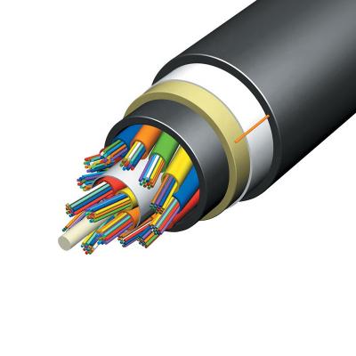 Cina Aereo tutto il gel asciutto del cavo a fibre ottiche ADSS del centro ha riempito il cavo di OFC in vendita