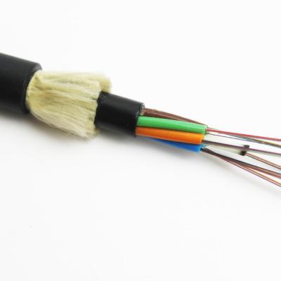 Cina Filato aereo autosufficiente di fibra ottica del cavo a fibre ottiche ADSS Aramid della Multi-metropolitana (la TA) in vendita