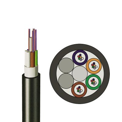 Cina Singolo cavo flessibile a fibra ottica 50m di Mini Span ADSS del rivestimento 80m 100m in vendita