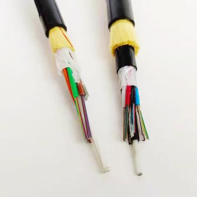 Cina Singola doppia guaina tutto il cavo autosufficiente dielettrico della portata ADSS del cavo aereo 50m 100m 200m 800m di fibra ottica di ADSS in vendita