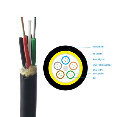 Cina Singolo cavo a fibre ottiche a fibra ottica 50m di Mini Span ADSS del rivestimento 80m 100m in vendita