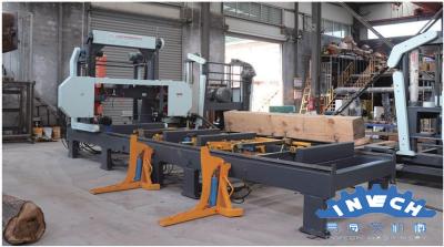 China Automatic Hydraulic Horizontal Band Sawmill for sale