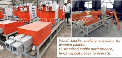 China New Type Sawdust Pallet Block Hot Pressing Machine for sale