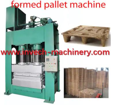 China Compressed Wood Sawdust Pallet Production Line for sale