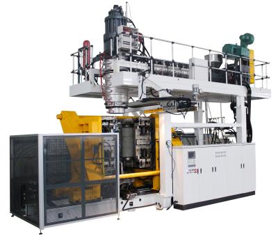 China 200L Single / Double L Ring Plastic Drum Blow Molding Machine For Chemical Commodity Foodstuff for sale