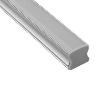 China Deep channel  Led Aluminum Profile,Surface led extrusion 17.3x16mm for sale