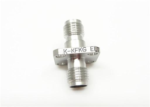 Adattatore femminile di Wave di millimetro del pannello della flangia di quattro fori di acciaio inossidabile 2.92mm K (MMW)