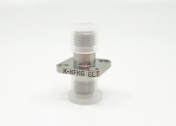 Adattatore femminile di Wave di millimetro del pannello della flangia di quattro fori di acciaio inossidabile 2.92mm K (MMW)