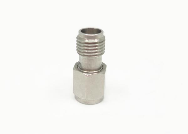 Stainless Steel 2.4mm Male to Female Straight Millimeter Wave MMW RF Adapter