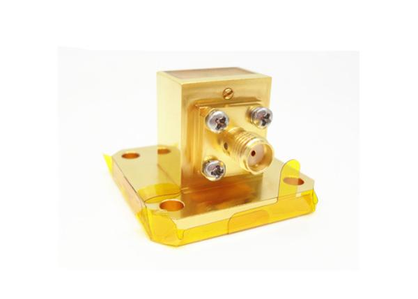 11.9GHz - 18GHz SMA Female Waveguide To Coaxial Adapter WR62 BJ140 SMA-BJ140-KF