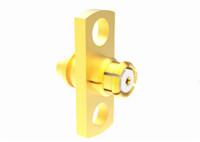 China Vrouwelijke goud SMP RF-connector 40 GHz voor semi-stijve/flex-kabel Te koop