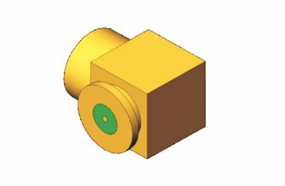 중국 구리 PCB 마운트 풀 디텐트 RF 커넥터 SSMP 남성 오른쪽 각 판매용