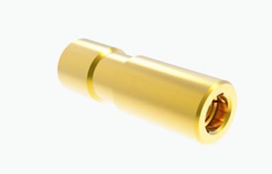Cina SSMB Connector RF in ottone placcato oro femminile per cavo SFF-50-1 in vendita