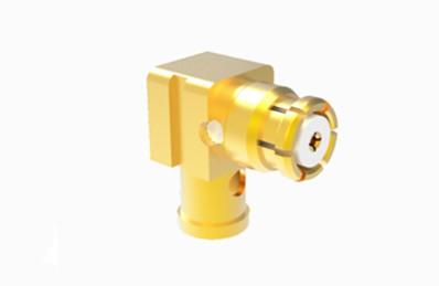 China Gold Plated Right Angle RF Connector for CXN3506/MF108A Cable Female for sale