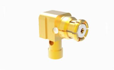China Durability Right Angle SMP Female RF Connector for CXN3657/MF151A Cable for sale