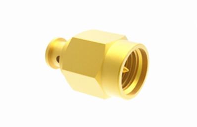 China SMA-male koperen goudgeplatte coaxiale RF-connector voor SFF-50-1-kabel Te koop